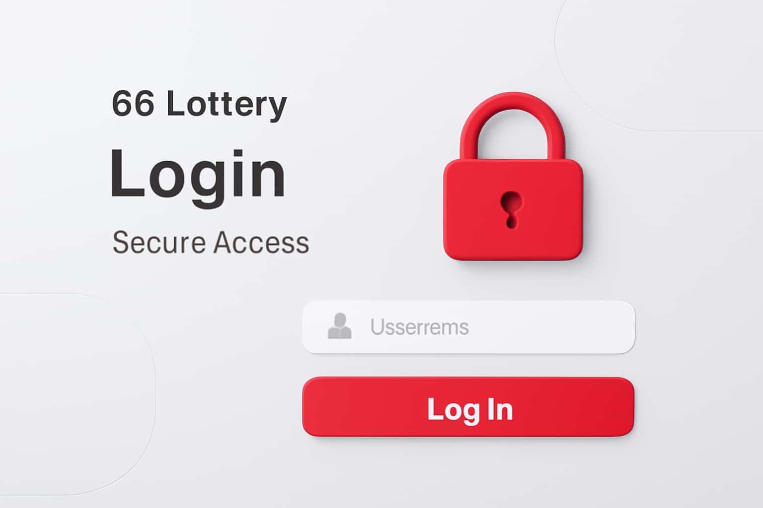 66 Lottery Login - Secure Access